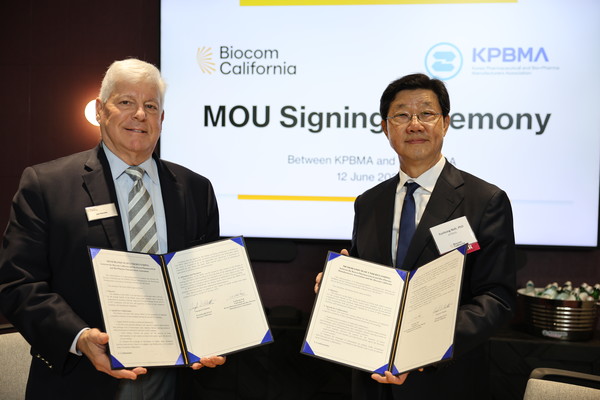 제약바이오협, 美 BIOCOM CA와 MOU 체결
